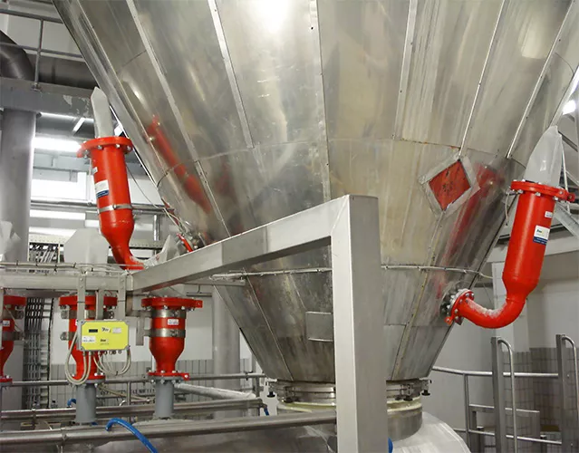 FLASH™ Explosion suppression | START-UP Conveyor service